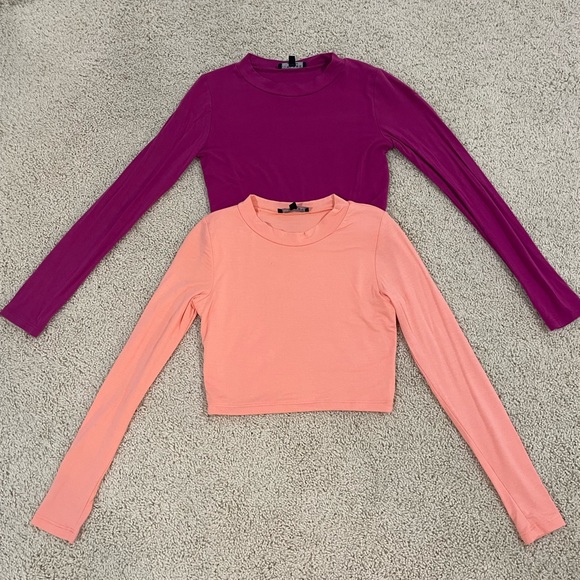 J Lux Label | Tops | J Lux Label Basix Crop Tops 2 In | Poshmark